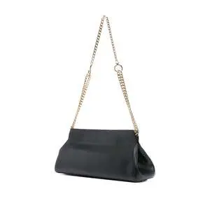 Prada Leather Shoulder Bag With Chain Strap