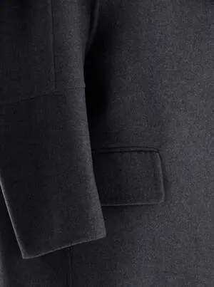 Max Mara Asburgo Virgin Wool Blend Coat - Multicolor