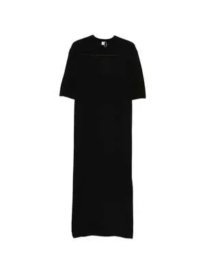 TOTEME Merino Knit Crew Neck Dress