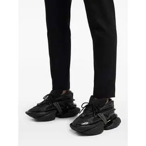 Balmain Calf Leather Low-top Trainers