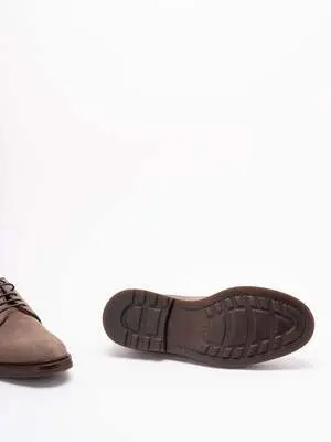 Brunello Cucinelli Suede Derby Shoes