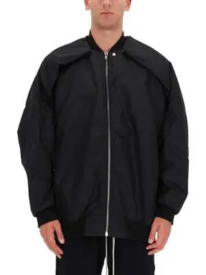 Rick Owens Jumbo Peter Flight Bomber Jacket - Black