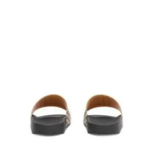 Burberry Vintage Check Slides - Cream