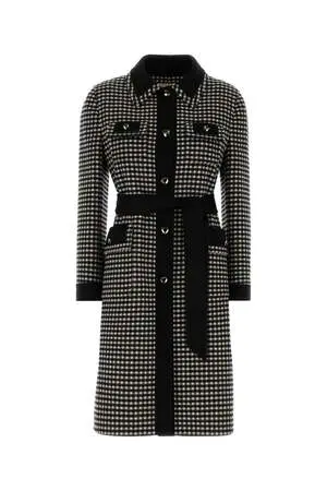 Valentino Garavani Embroidered Wool Coat