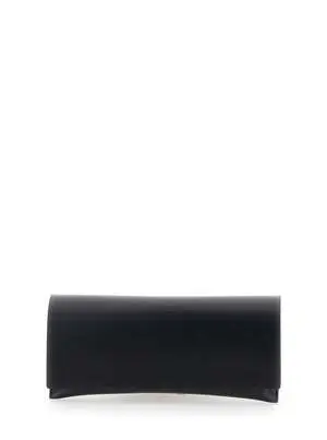Saint Laurent Acetate Sunglasses With Cassandre Detail - Black