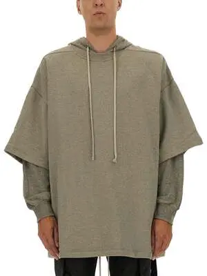Rick Owens Tommy Hustler Hoodie - Gray