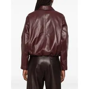 Brunello Cucinelli Leather Zip-up Jacket