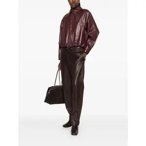 Brunello Cucinelli Leather Zip-up Jacket