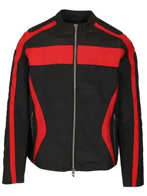 DIESEL® Two-tone Nylon Biker Jacket