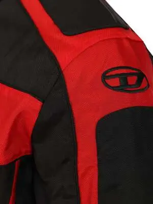 DIESEL® Two-tone Nylon Biker Jacket