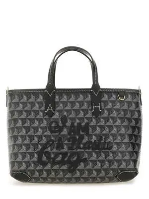 ANYA HINDMARCH Anya Hindmarch I Am A Plastic Bag Tote Bag XS Black
