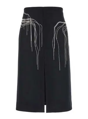 Dries Van Noten Slit Skirts