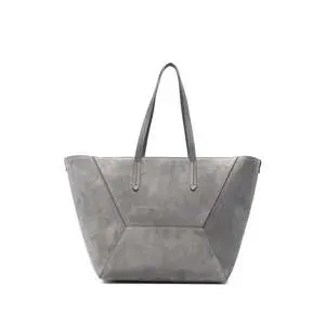 BRUNELLO CUCINELLI Paneled Suede Tote Bag