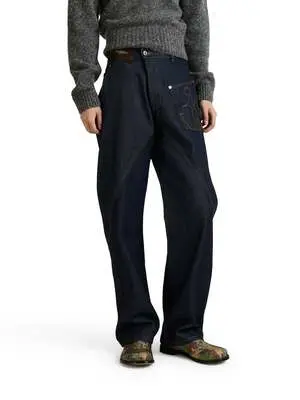 JW Anderson Twisted Denim Workwear Jeans