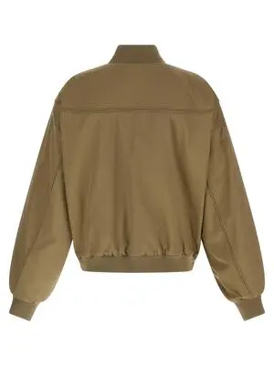 WILLY CHAVARRIA Gas Station Bomber Jacket - Cream