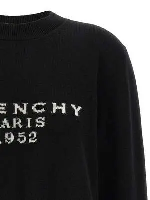 Givenchy Paris 1952 Wool And Cashmere Sweater - Black