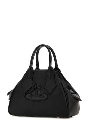 VIVIENNE WESTWOOD Leather Small Yasmine Handbag - Black