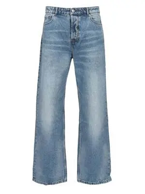 AMI Paris Wide-fit Jeans - Blue