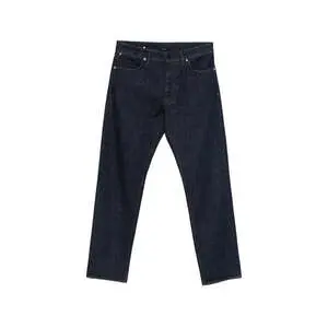 Stone Island Dark Straight-leg Jeans - Blue