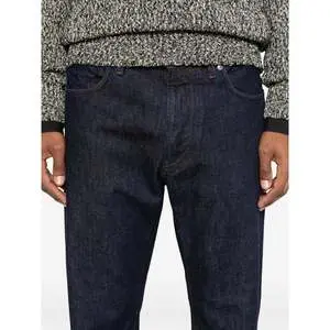 Stone Island Dark Straight-leg Jeans - Blue