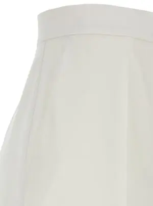 Max Mara Ninfa Virgin Wool Wide Leg Pants