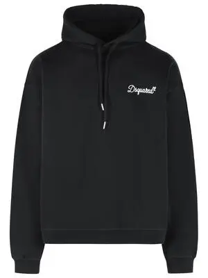 Dsquared2 Cotton Sweatshirt - Black