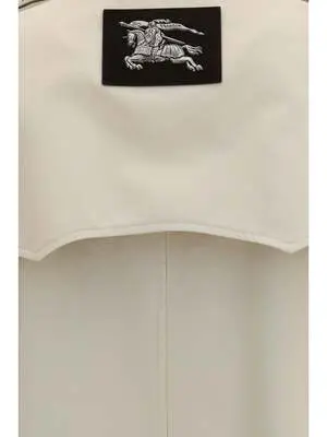 Burberry Short Summerside Trench Coat - Cream