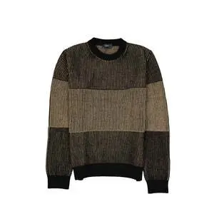 Herno Ribbed Crew Neck Sweater - Blue