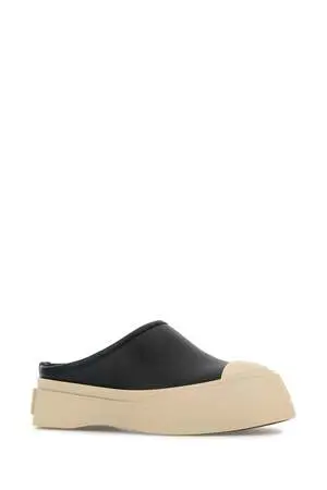 Marni Leather Pablo Slippers