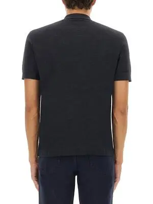 Zegna Cotton Blend Polo Shirt