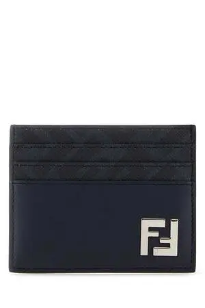 Fendi Midnight Card Holder - Blue
