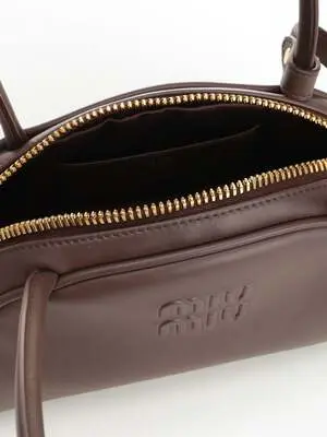 Miu Miu Rounded Beau Leather Mini Bag
