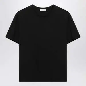 TOTEME Organic Cotton-blend T-shirt - Black