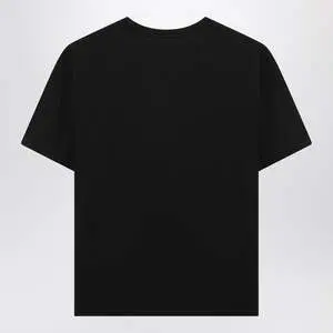 TOTEME Organic Cotton-blend T-shirt - Black