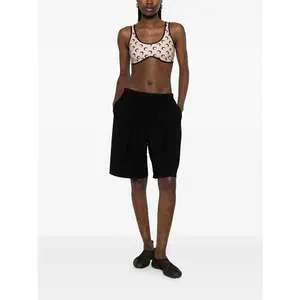 MARINE SERRE Moon Print Scoop Neck Sleeveless Tank Top