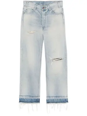 Celine Raw Edge Hem Bottoms For Men