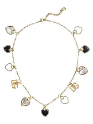 Dolce & Gabbana Heart Charm Necklace - Gold