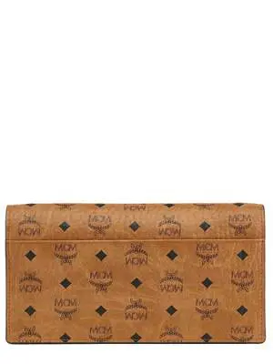 Mcm Aren Wallet With Shoulder Strap