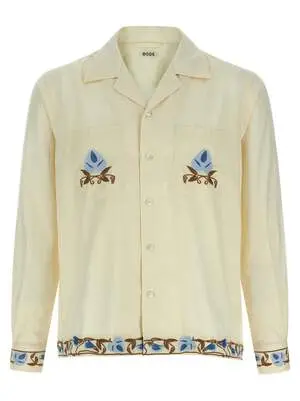 BODE Noveau Vine' Shirt - Cream