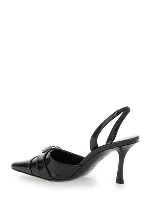 Givenchy Voyou Slingback Pumps With Buckle Detail - Multicolor