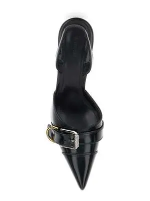 Givenchy Voyou Slingback Pumps With Buckle Detail - Multicolor