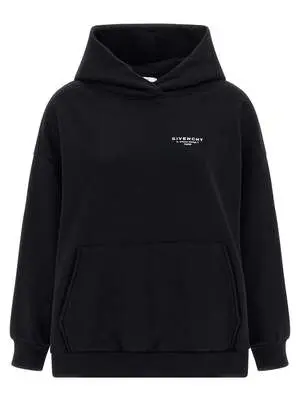 Givenchy GIVENCHY Logo Print Hoodie Multicolor