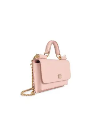 Dolce & Gabbana Mini Dauphine Bag In Calf Leather