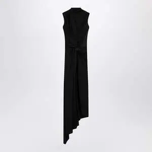 Balenciaga Draped Midi Dress