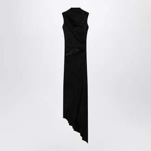 Balenciaga Draped Midi Dress