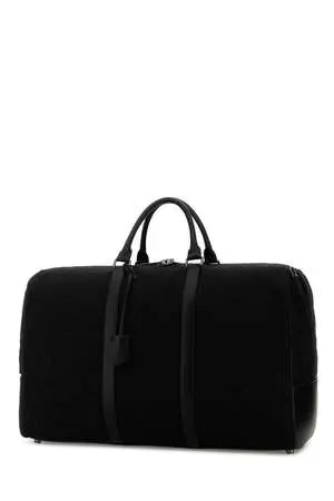 Fendi Ff Monogram Large Travel Bag - Black