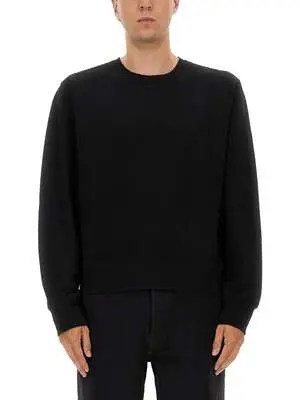 Saint Laurent Cassandras Crewneck Sweatshirt - Black