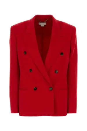 Stella McCartney Wool Blazer - Red
