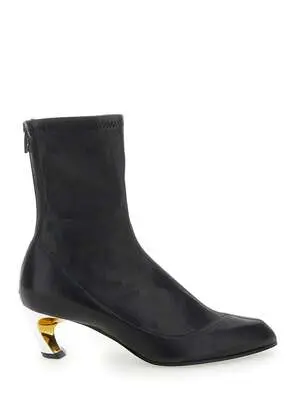 Alexander Mcqueen Zip Up Booties