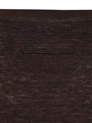 Zegna Linen T-shirt - Brown